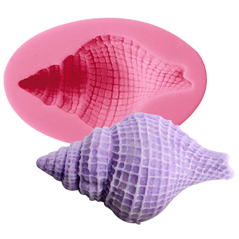 Tulip Seashell Silicone Mold 2x3-Inch – FUNSHOWCASE
