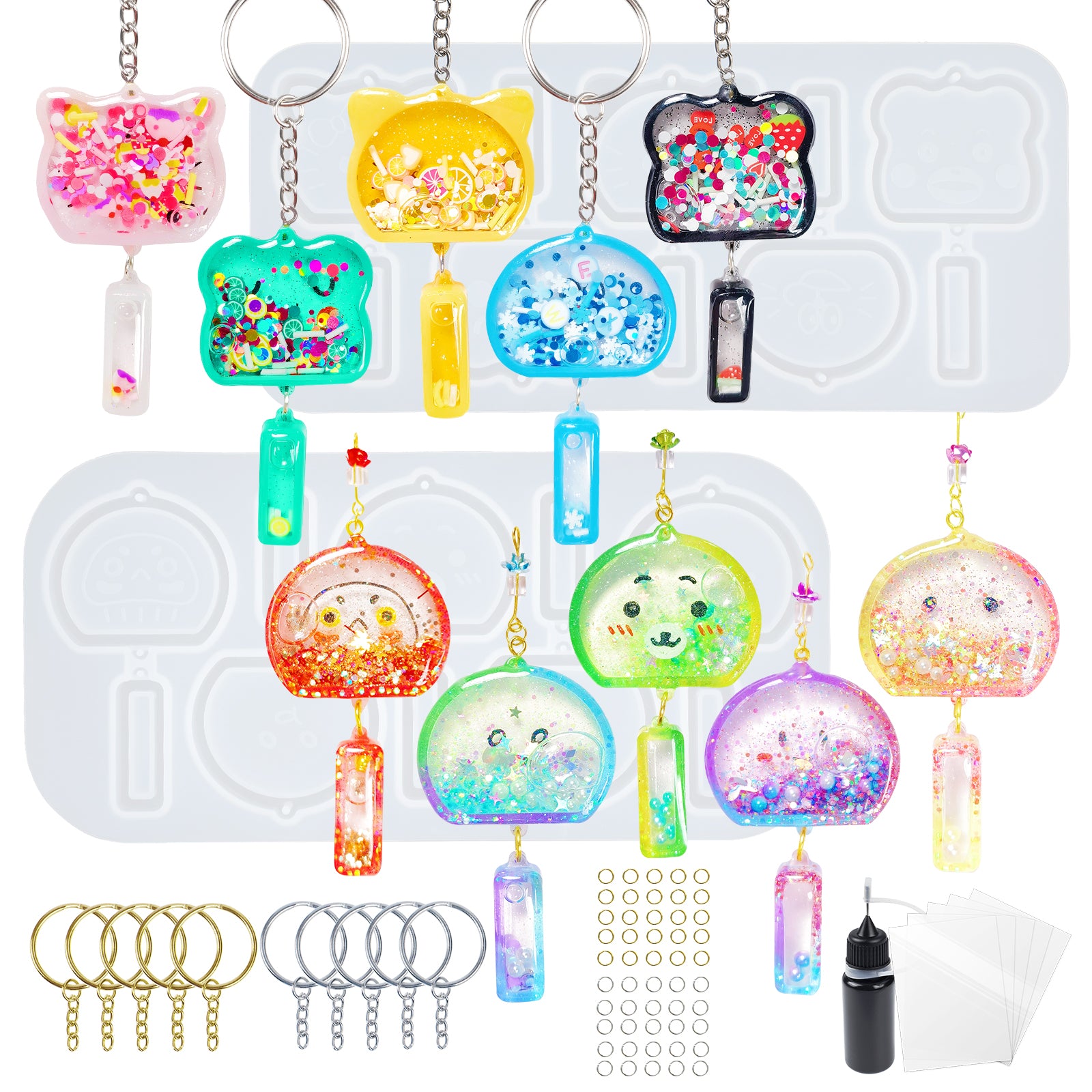 Wind Chimes Resin Shaker Molds Set – FUNSHOWCASE