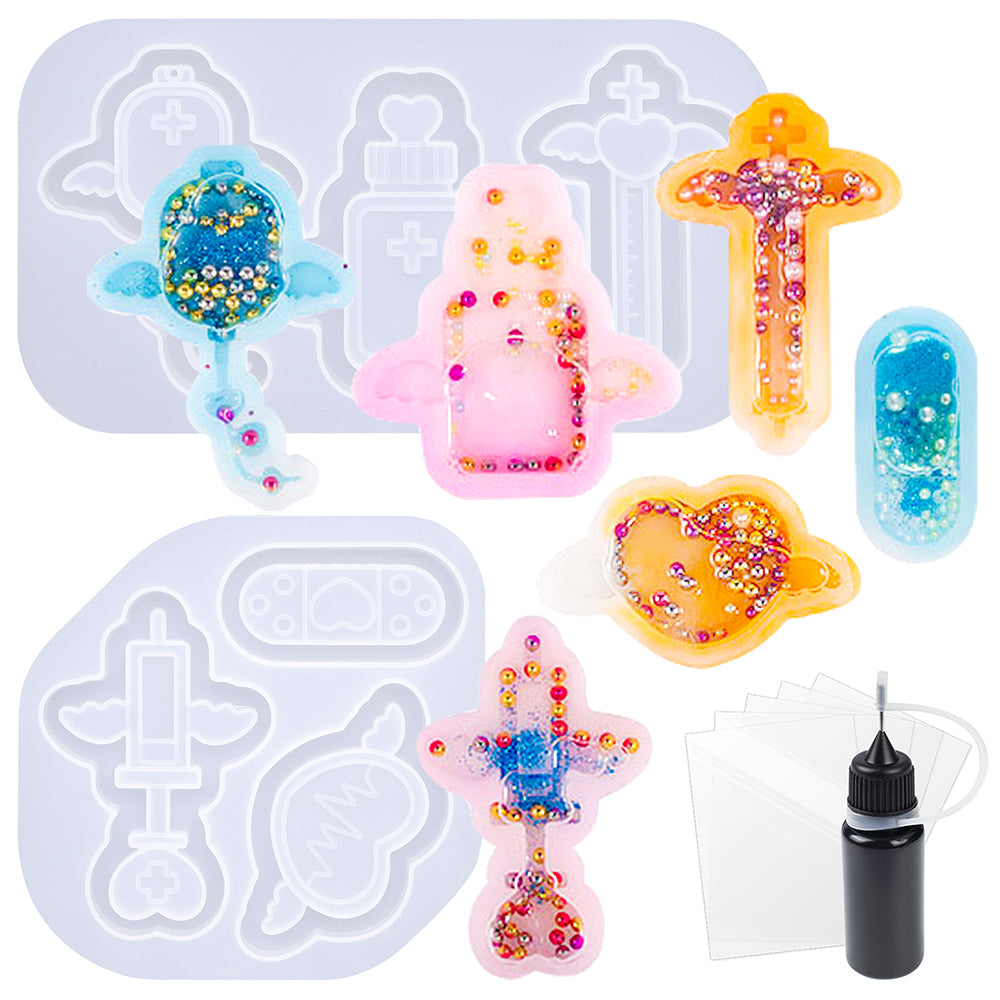 Resin Shaker Molds Kits Set with Films Medical Angels – FUNSHOWCASE