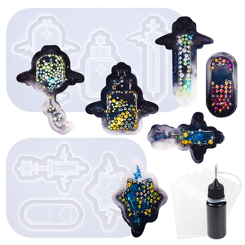 Resin Shaker Molds Kits Set with Films Medical Demons – FUNSHOWCASE