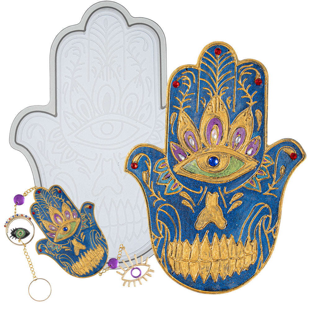 Hamsa Silicone Mold 5-Inch – FUNSHOWCASE