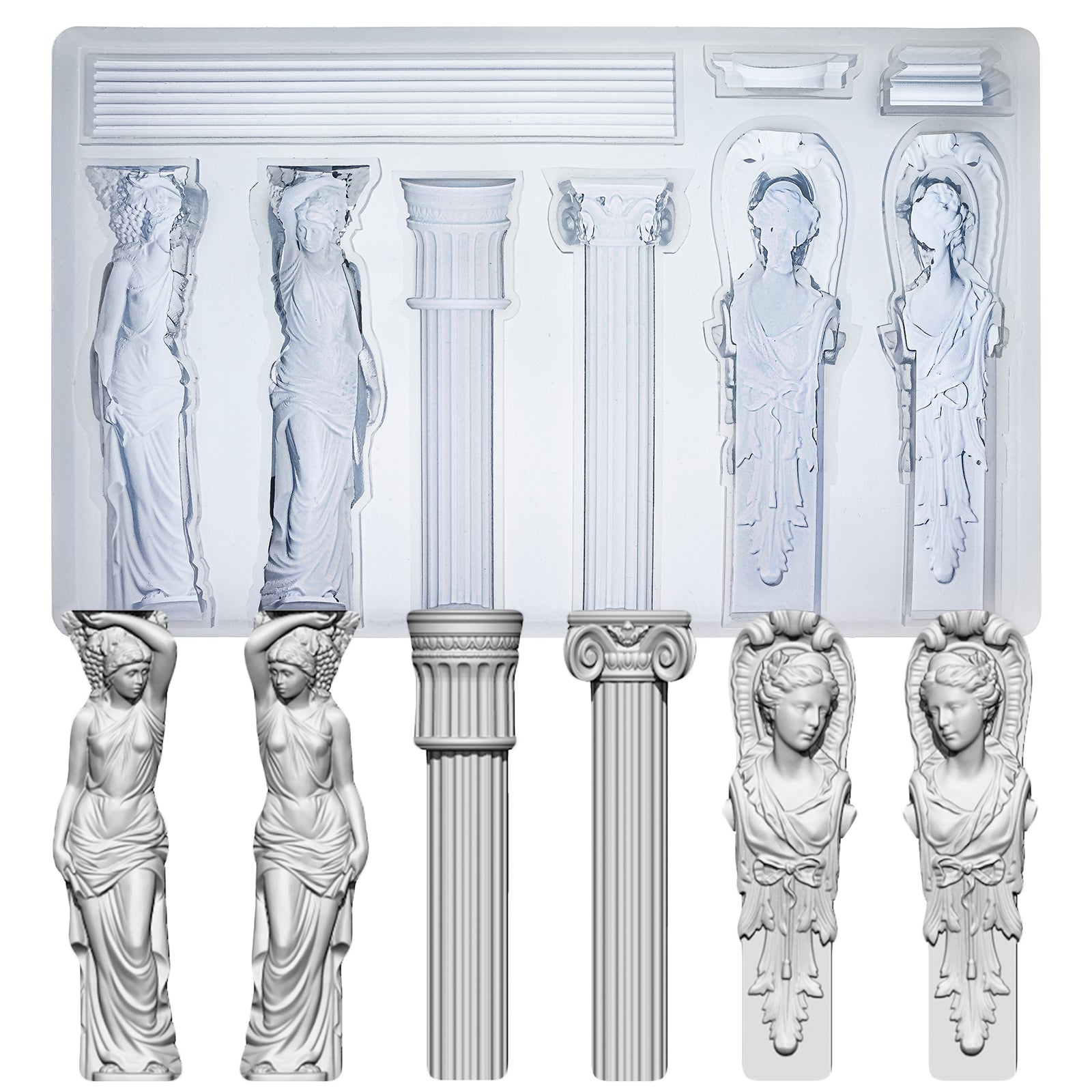 Column Sculpture Mold – FUNSHOWCASE