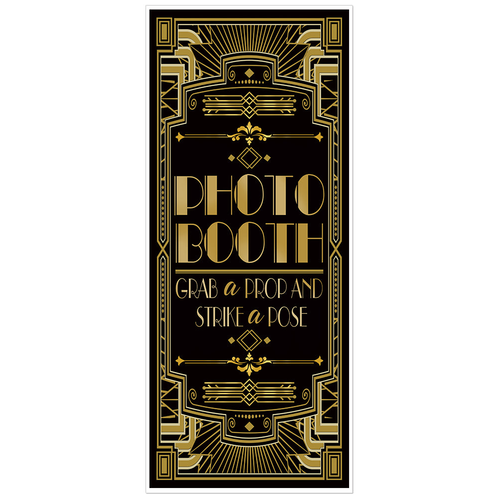 Roaring 20s Door Decor Gatsby Theme Photo Booth Grab a Prop and Strike ...