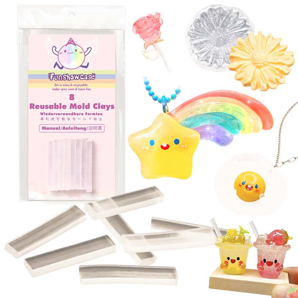 Reusable Moldable Plastic for Sculpting & Mold Making – FUNSHOWCASE