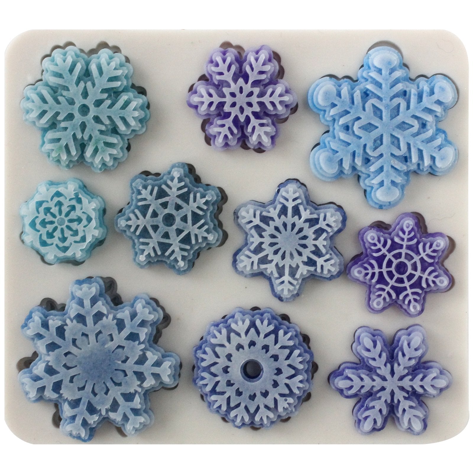 Winter or Christmas snowflakes silicone mold – FUNSHOWCASE