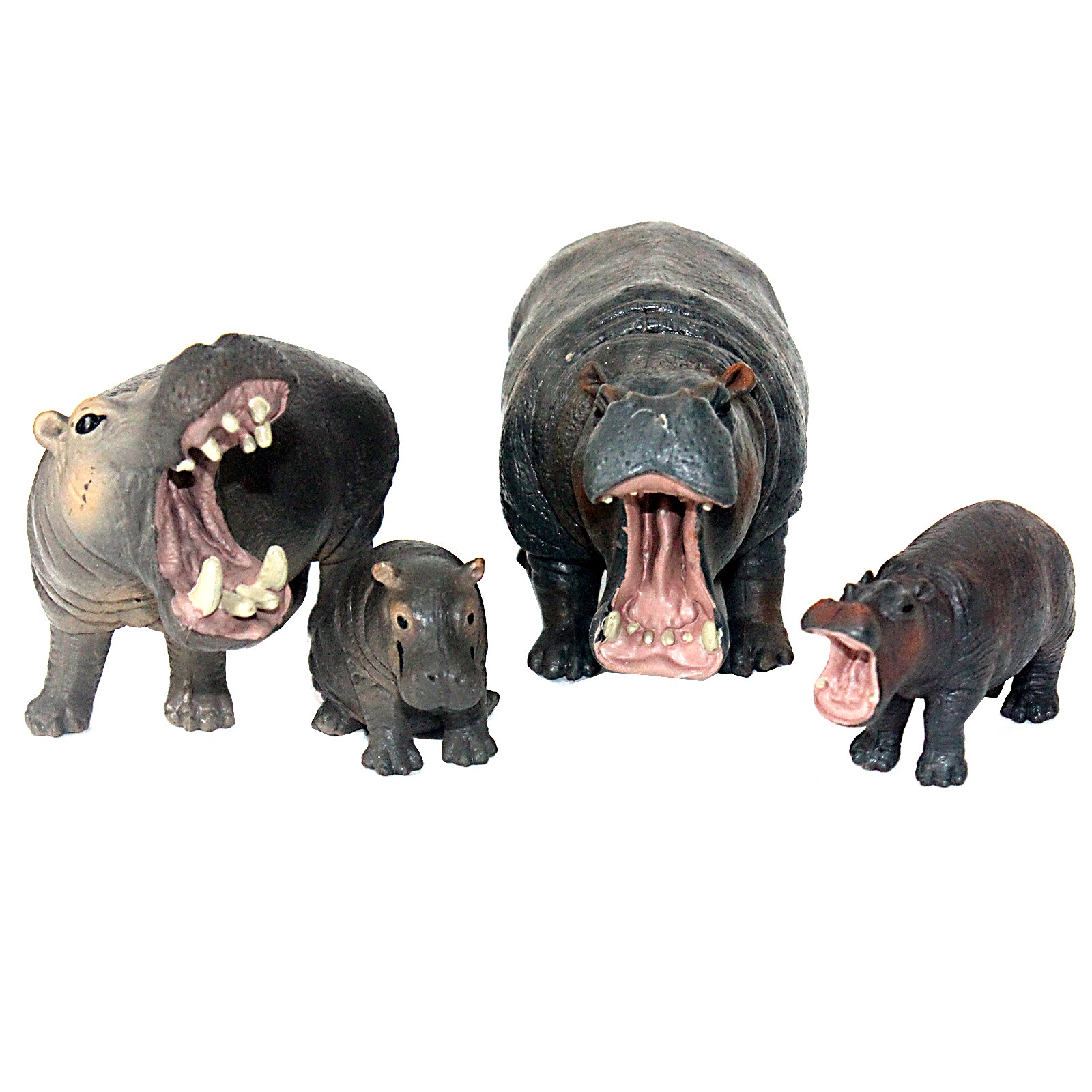 Hippopotamus Figure 4-count – FUNSHOWCASE