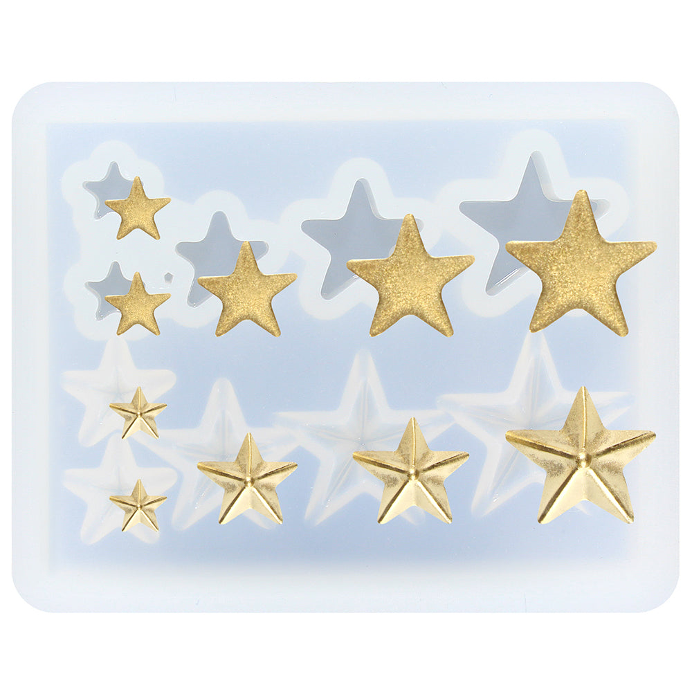 Stars Resin Silicone Mold Mini – FUNSHOWCASE