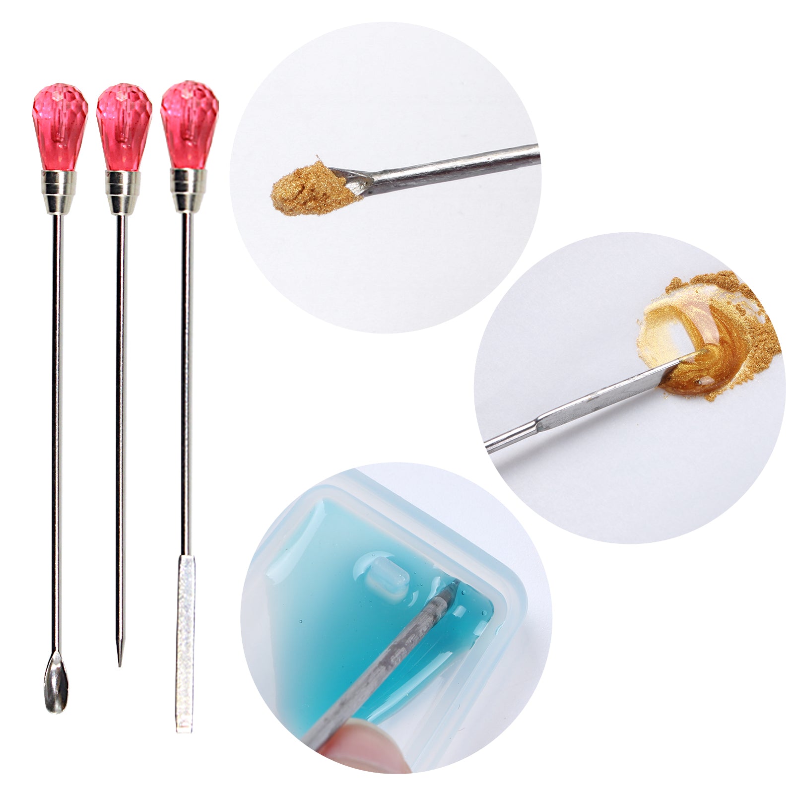 Metal Stirring Rods 3-count – FUNSHOWCASE