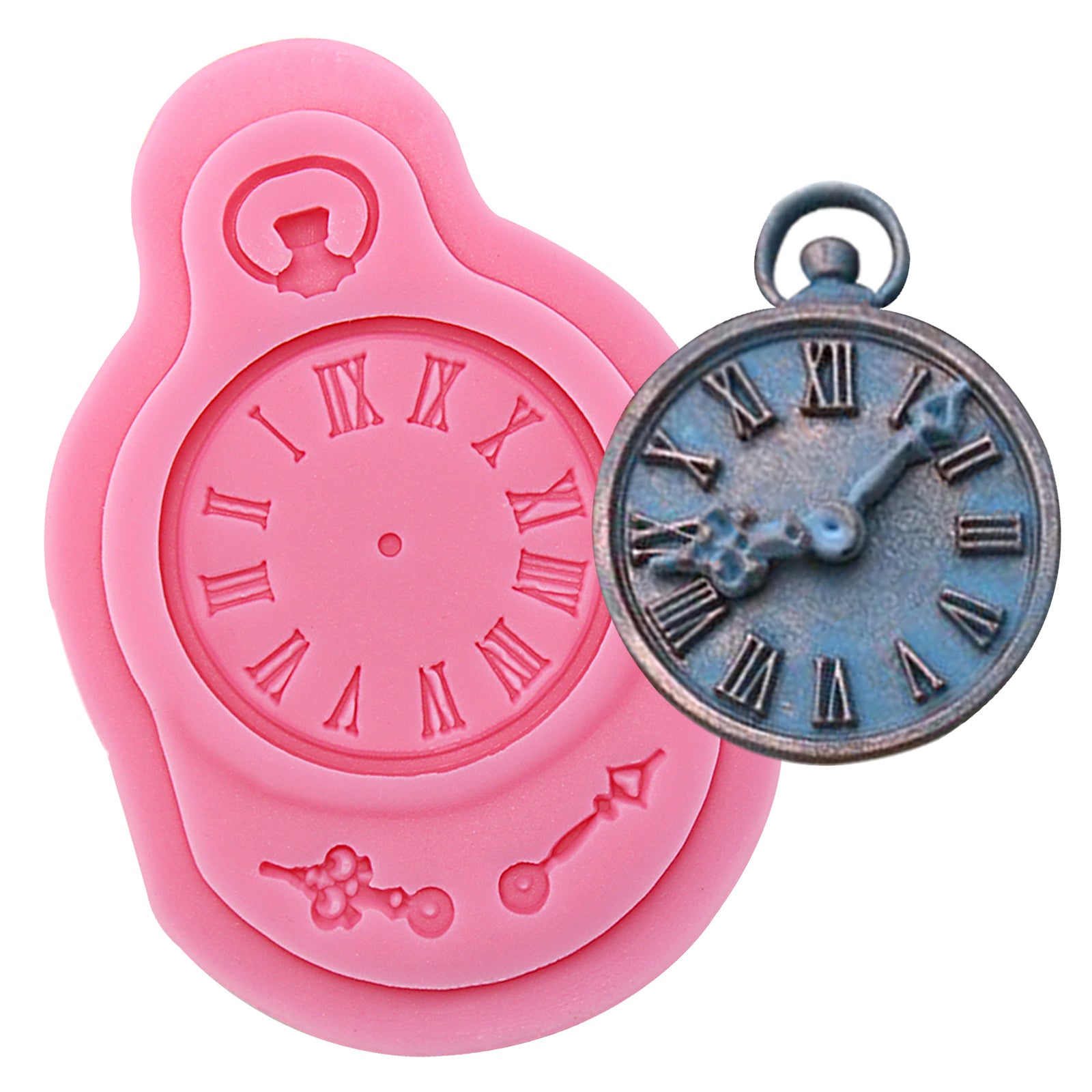 Pocket Clock Silicone Mold – FUNSHOWCASE
