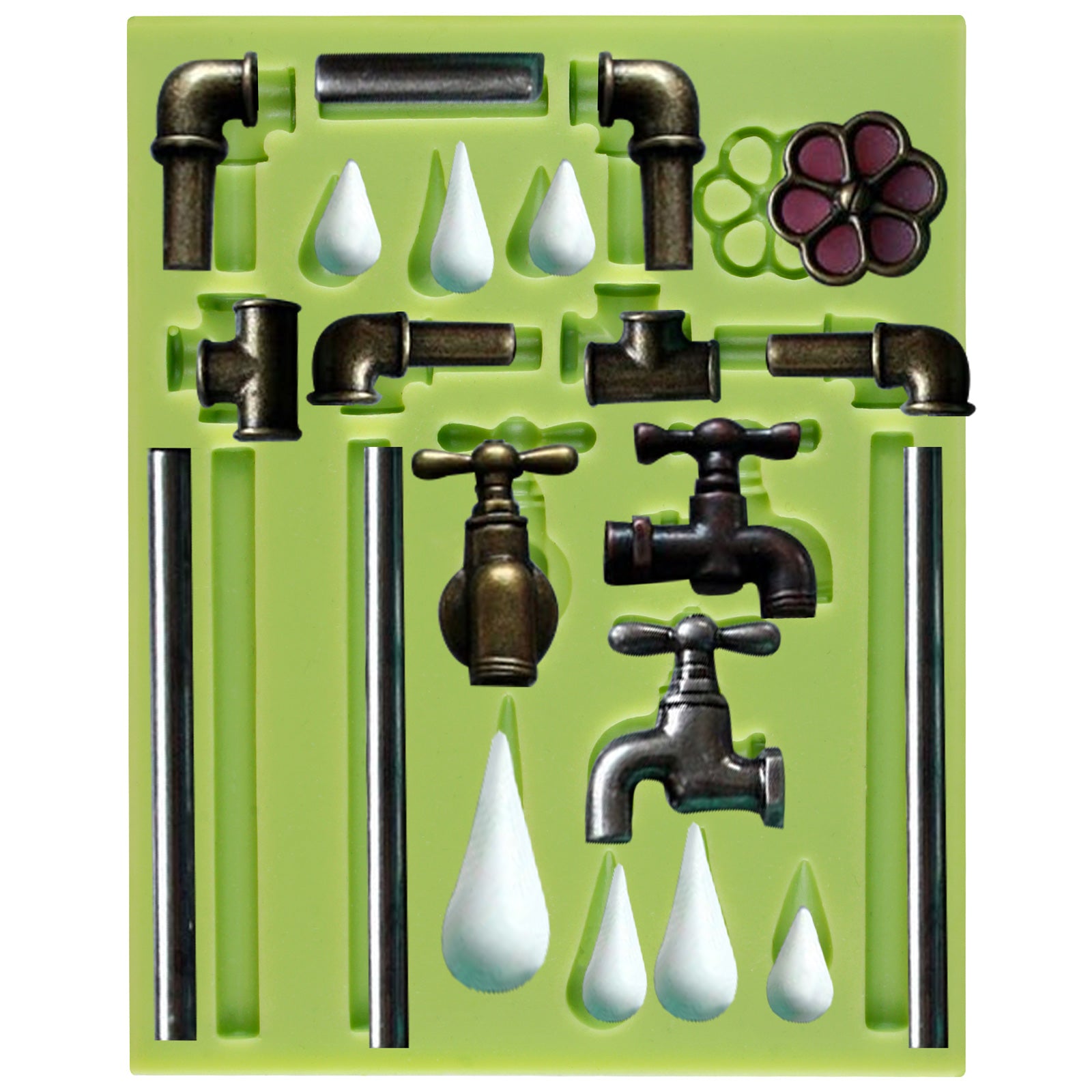 Steampunk Faucet Assortment Silicone Mold – FUNSHOWCASE