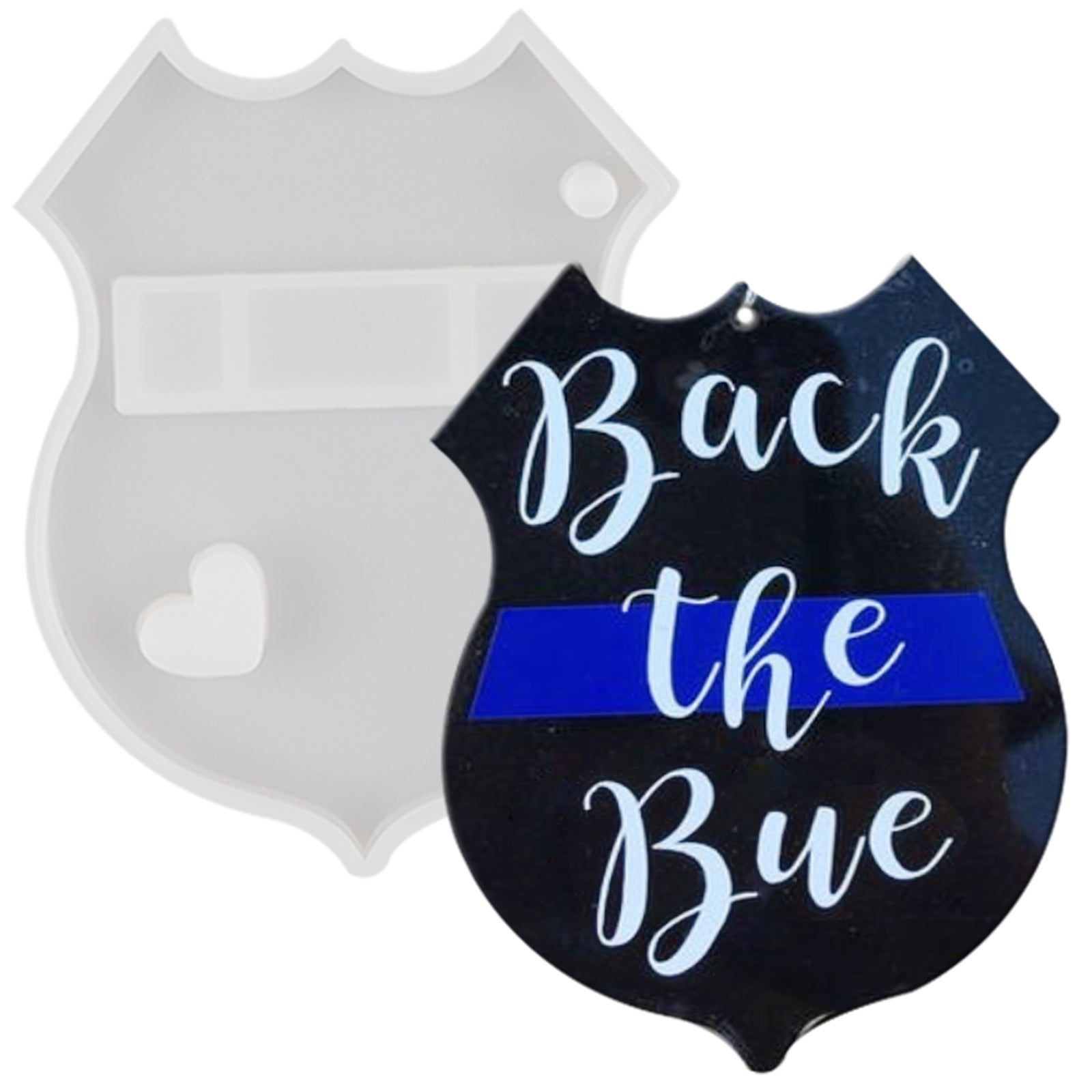 Police Badge Tag Silicone Resin Mold – FUNSHOWCASE