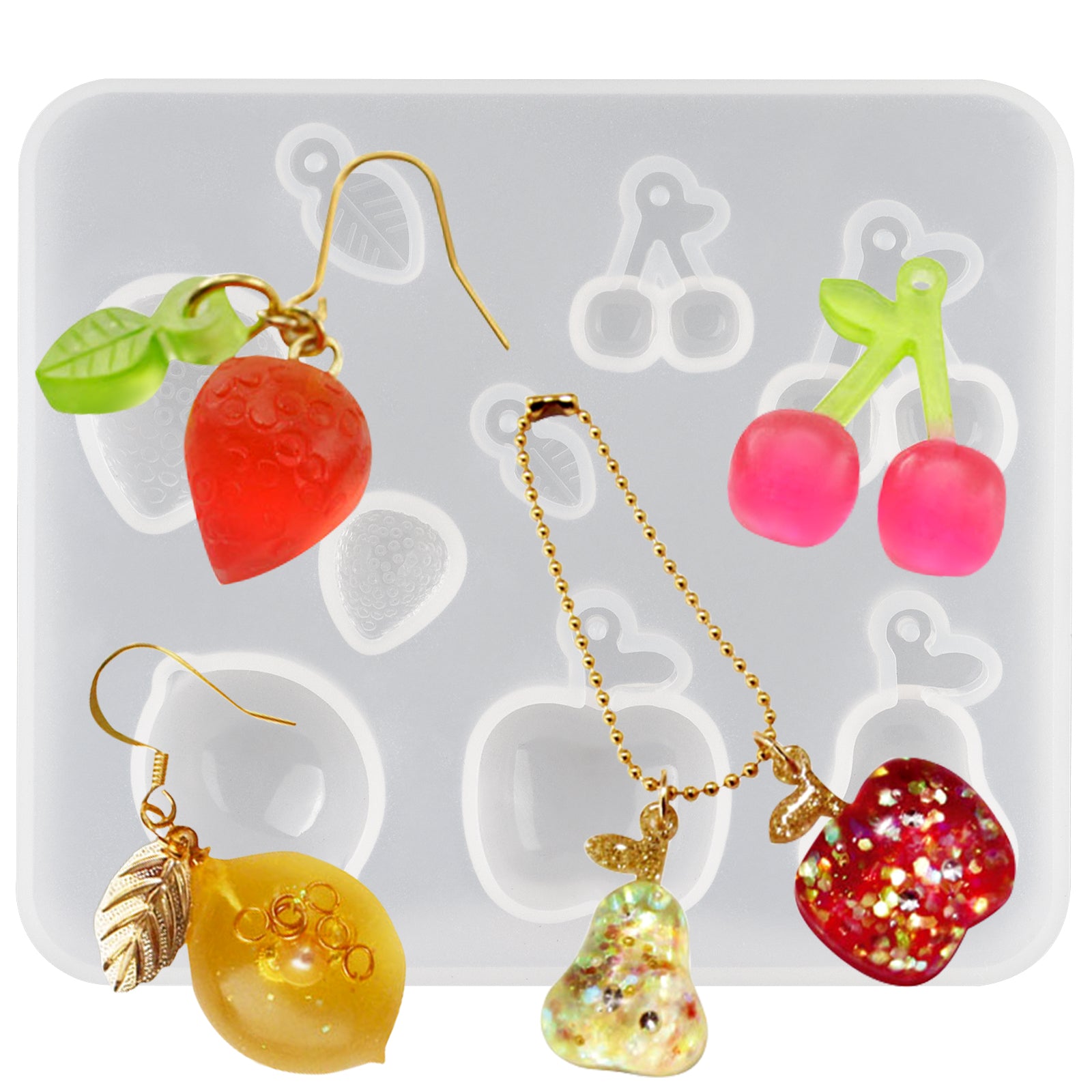 Mini Fruits Resin Silicone Mold – FUNSHOWCASE