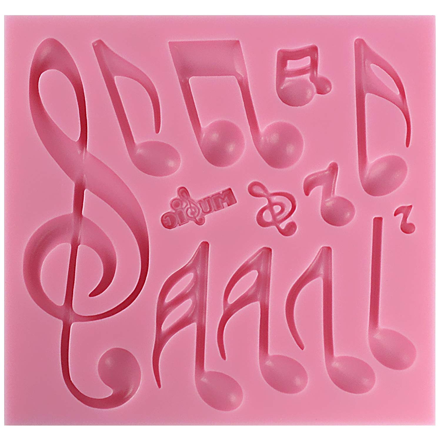 Music Notes Fondant Silicone Mold – FUNSHOWCASE