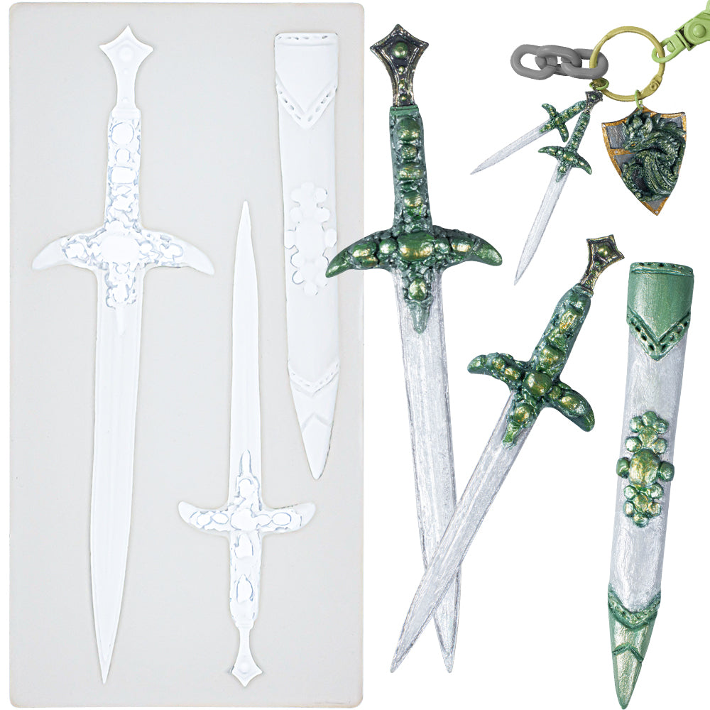 Knight Theme Dagger Sword Silicone Mold – FUNSHOWCASE