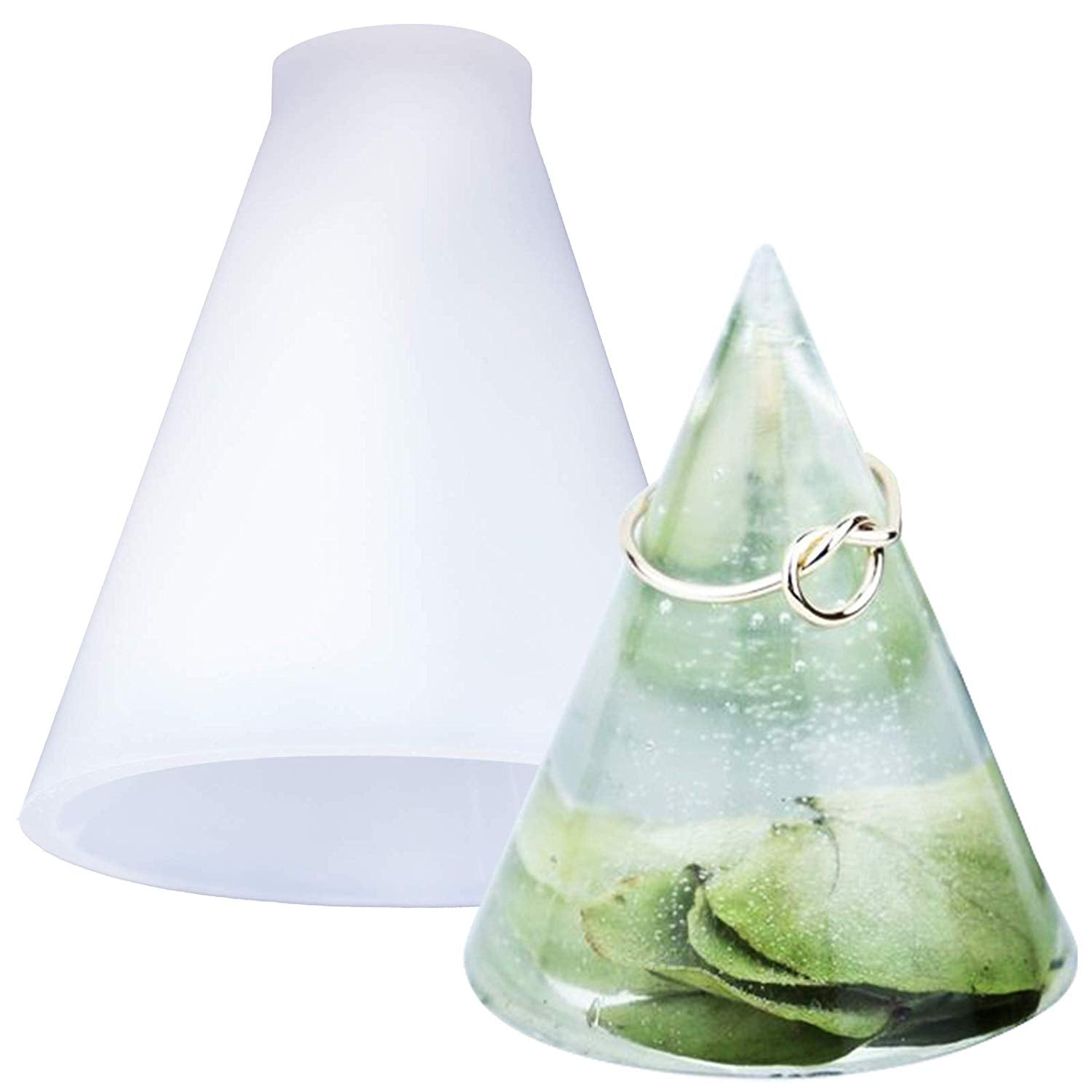 Cone Prism Epoxy Resin Mold 3inch – FUNSHOWCASE