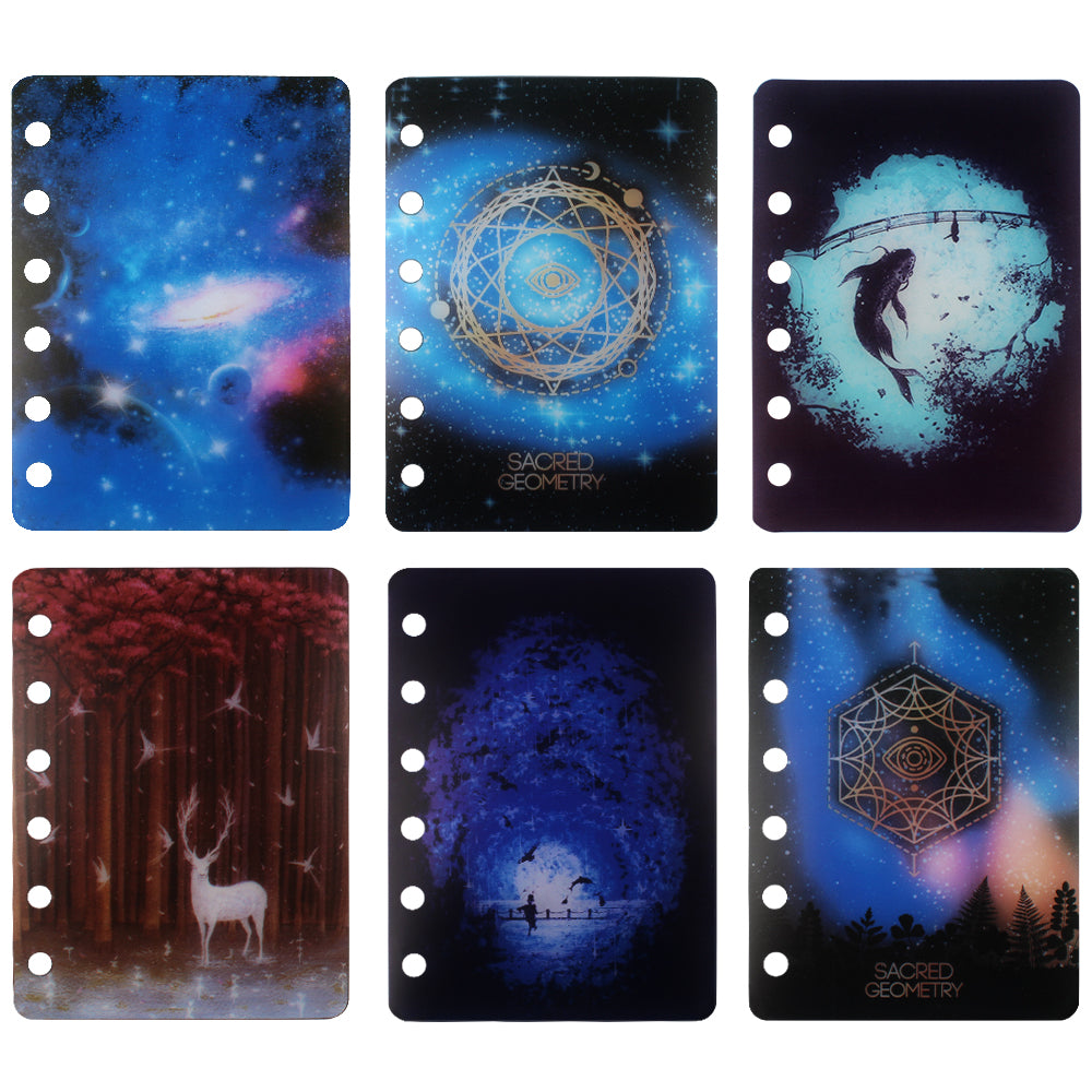 A7 Notebook Cover Inlays 6-sheets – FUNSHOWCASE