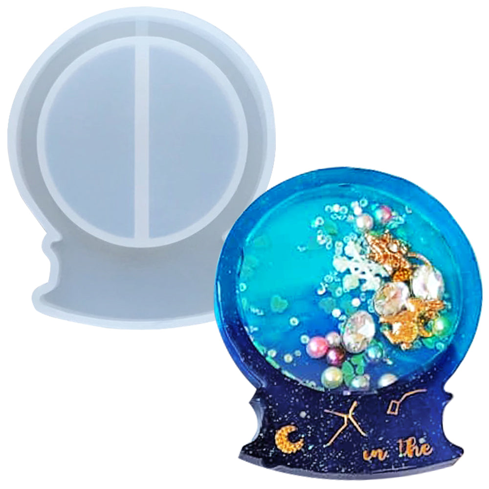 Crystal Ball Resin Shaker Silicone Mold – FUNSHOWCASE
