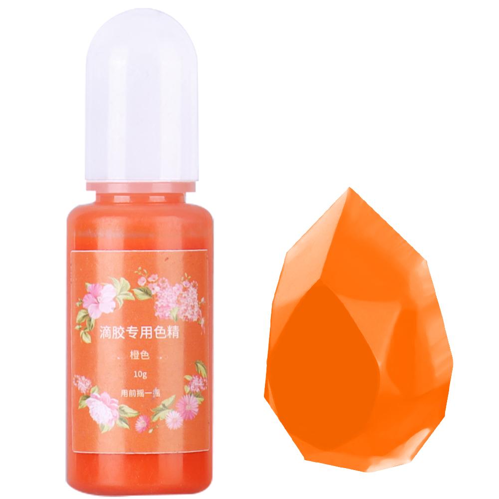 Epoxy Resin Pigment Liquid Colorant 10g 10ml 0.35oz, Orange Red ...